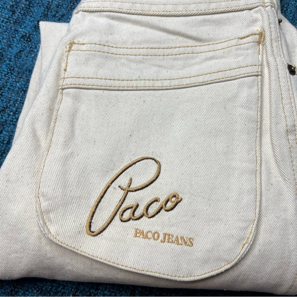 paco | Jeans | Vintage 9s Paco Jeans Embroidered Speel Out Pocket Baggy ...